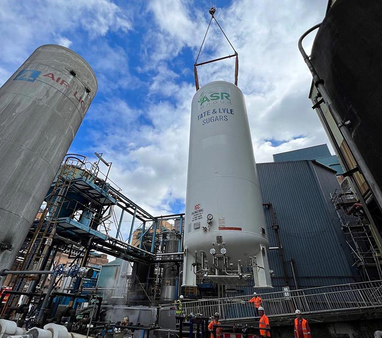CO2 Pressure Vessel for pH Control | IGC Engineering